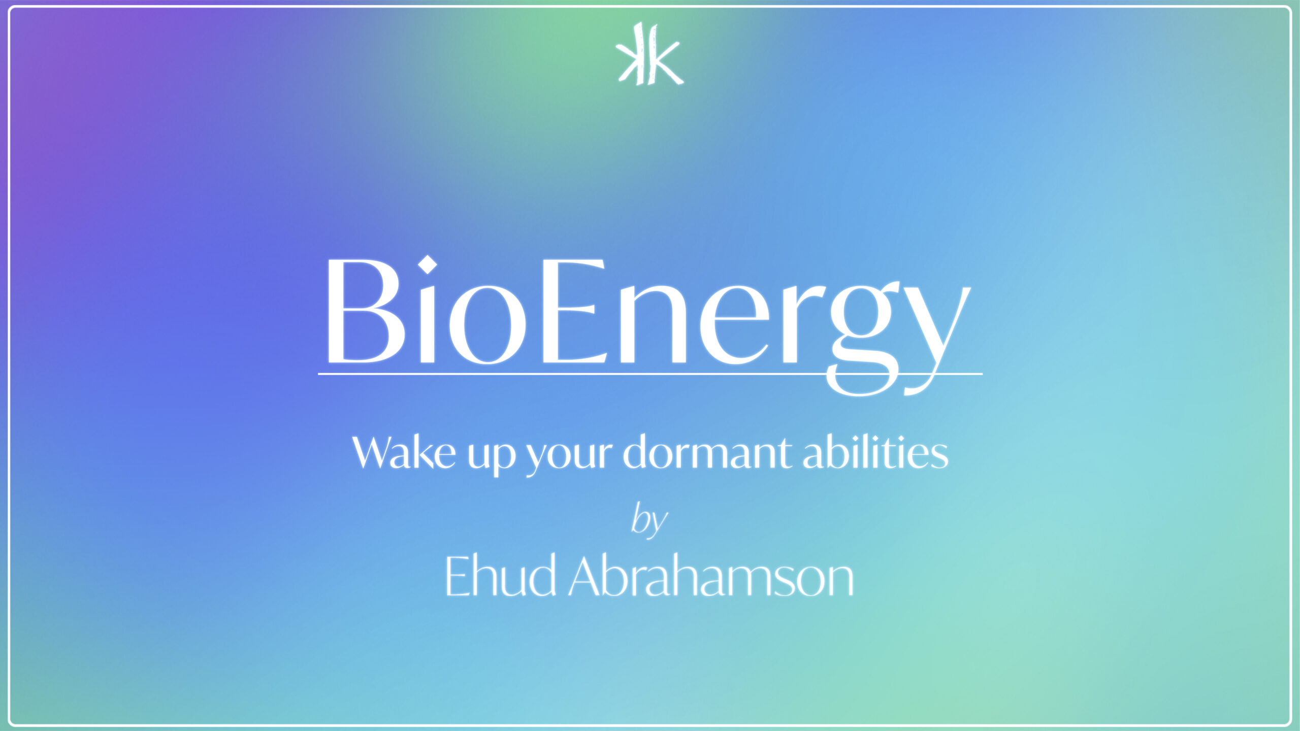 BioEnergy - Ehud Abrahamson